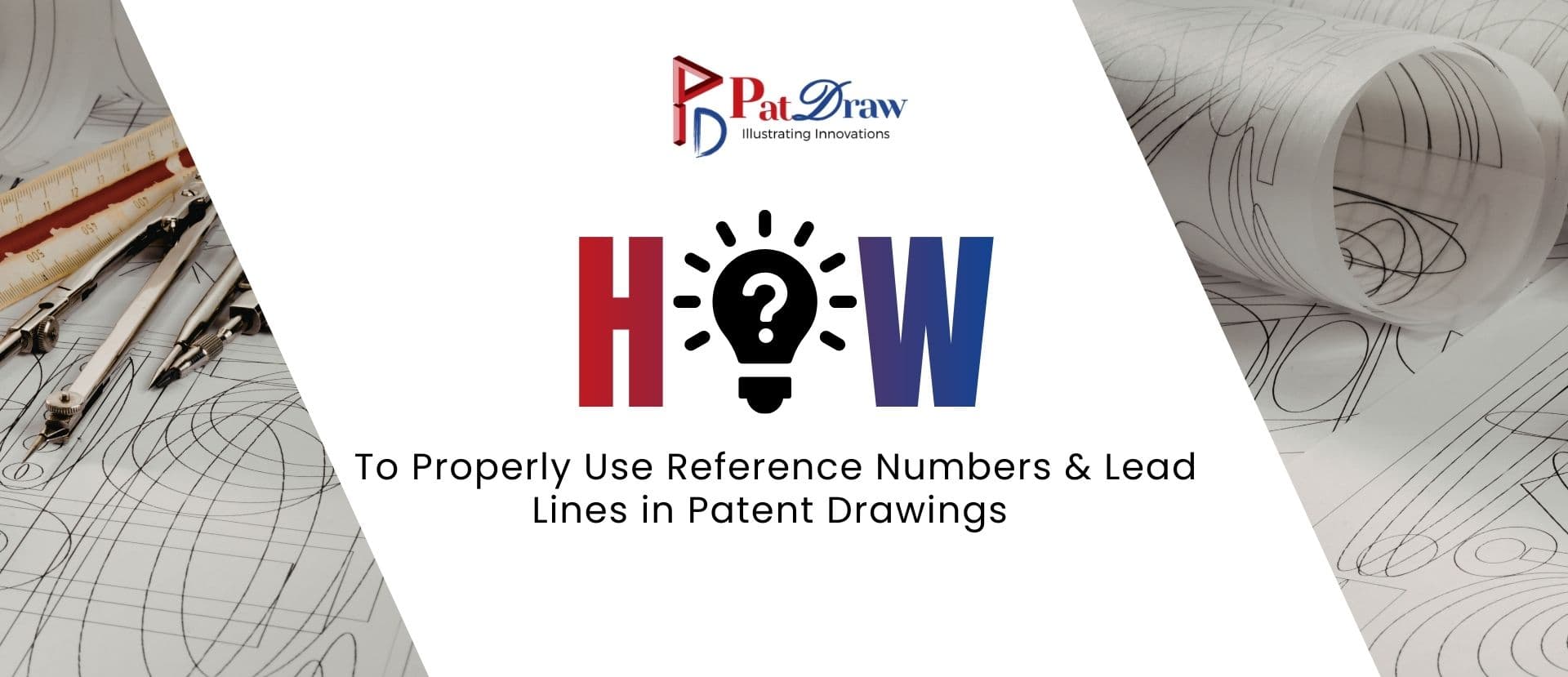 How to Properly Use Reference Numbers and Lead Lines in Patent Drawings?